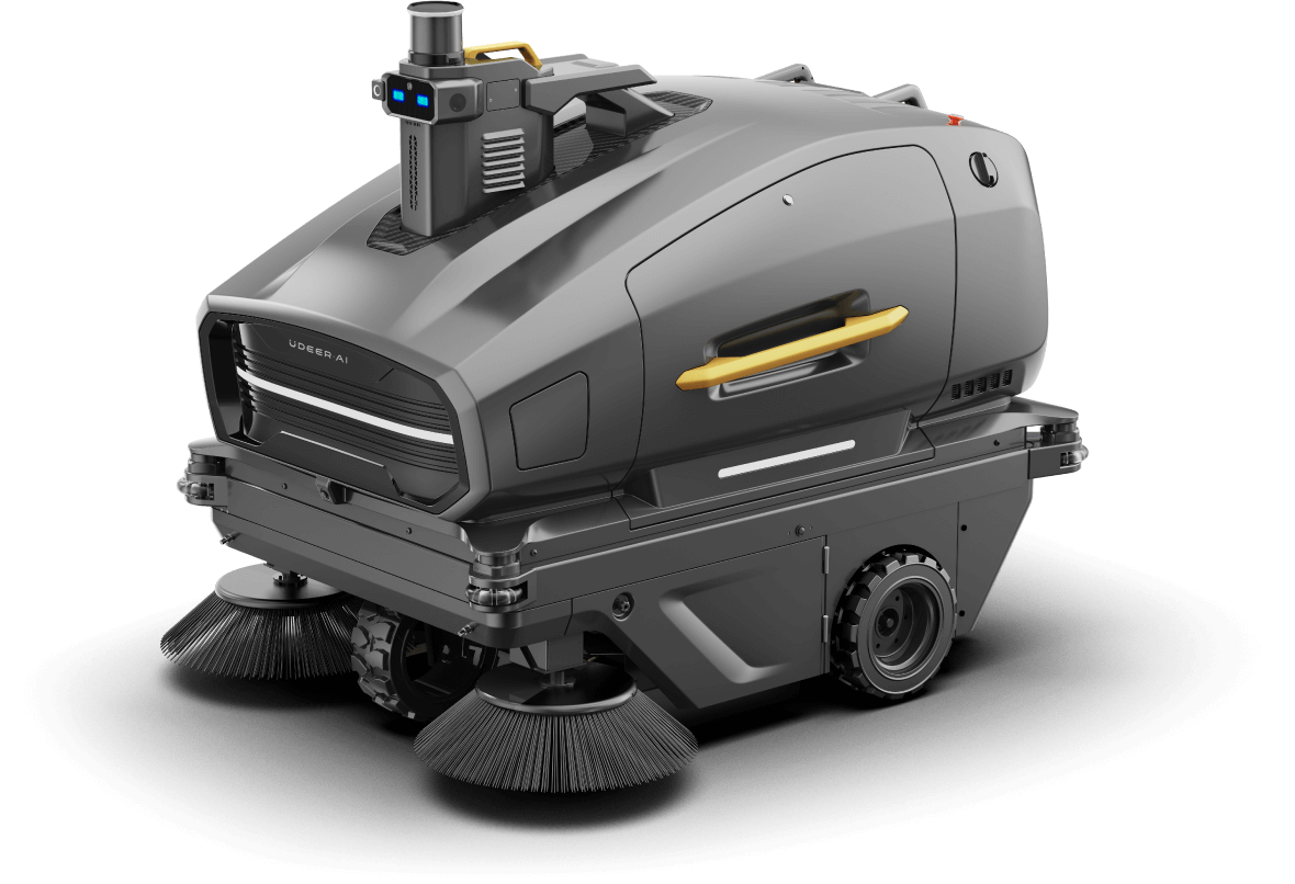 UDEER.AI有鹿机器人 | 具身智能的商用室外巡扫机器人AI130